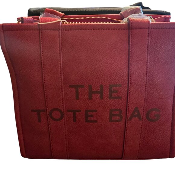 Bags | Medium Size Red Tote Bag | Poshmark